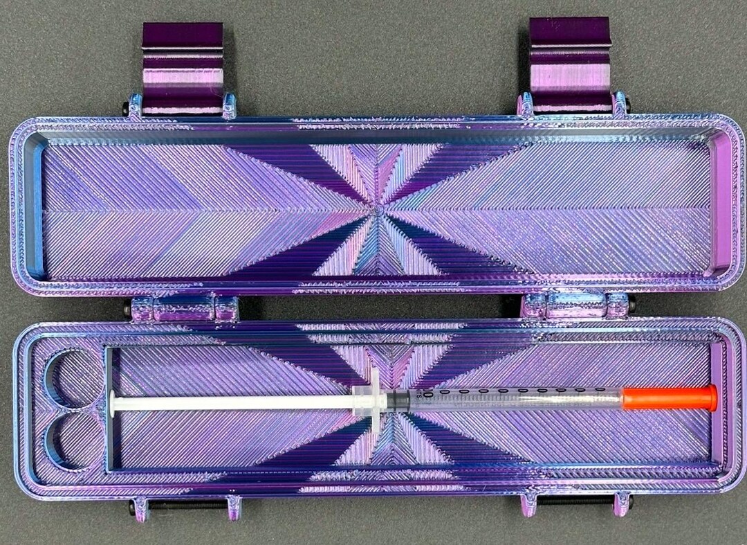 Pre-filled Syringe Box With Two Vial Slots (3 ML) - Etsy