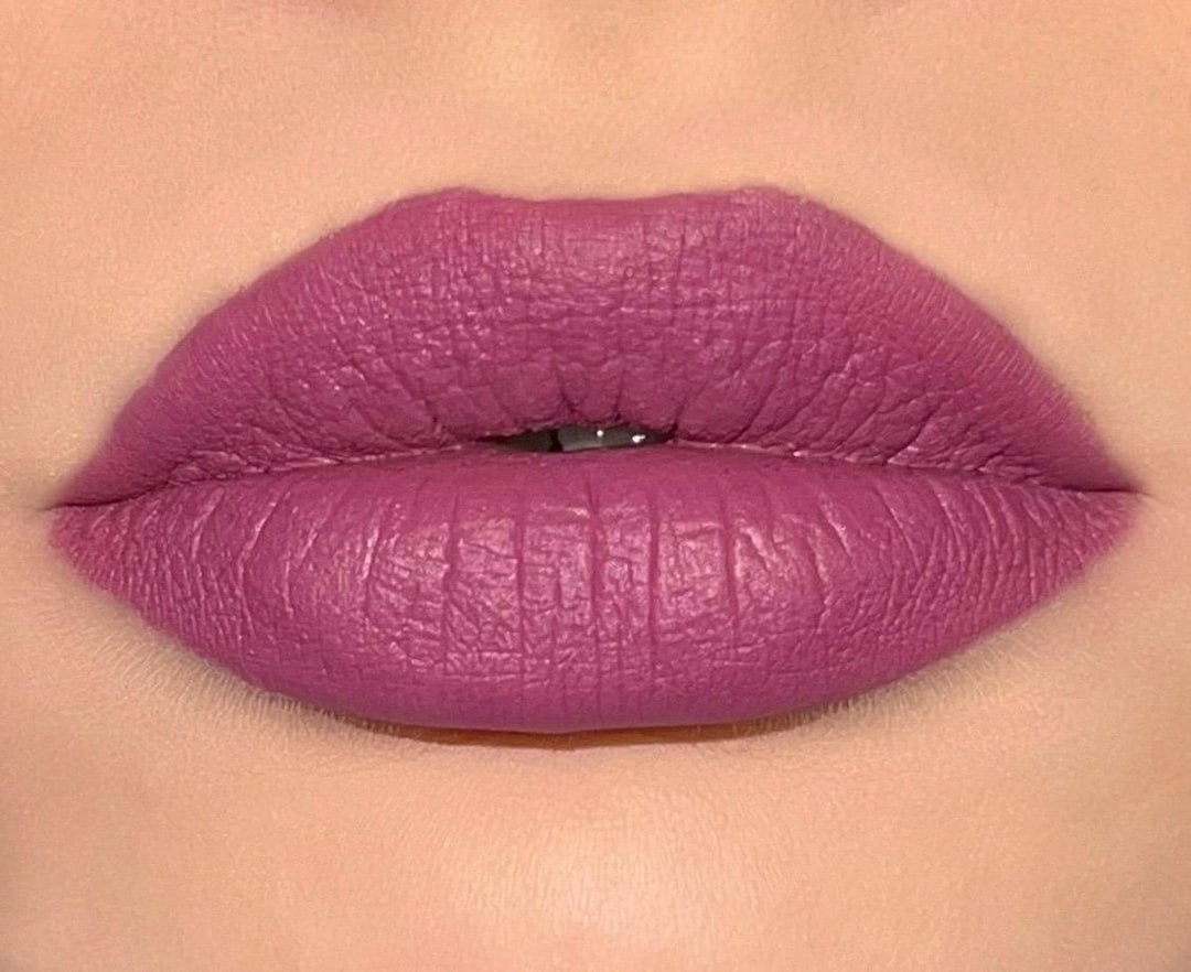 Dark Pink Matte Liquid Lipstick - Etsy