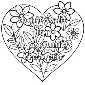 10 Mental Health Coloring Pages, Anxiety Relief, Therapy Guidance ...