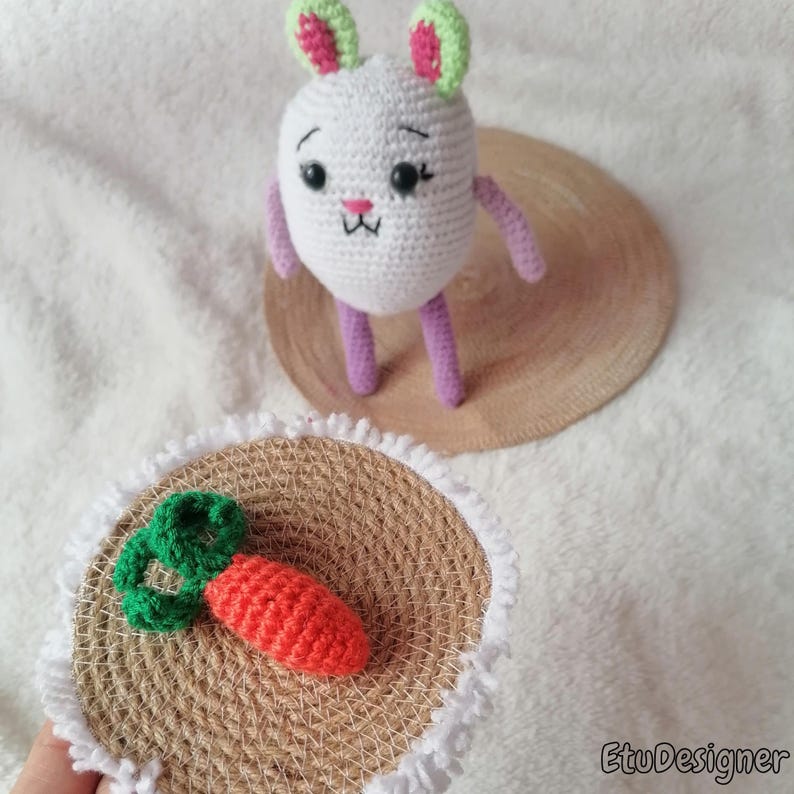 Molang Crochet Pdf Pattern Amigurumi Digital Product, English Pattern ...