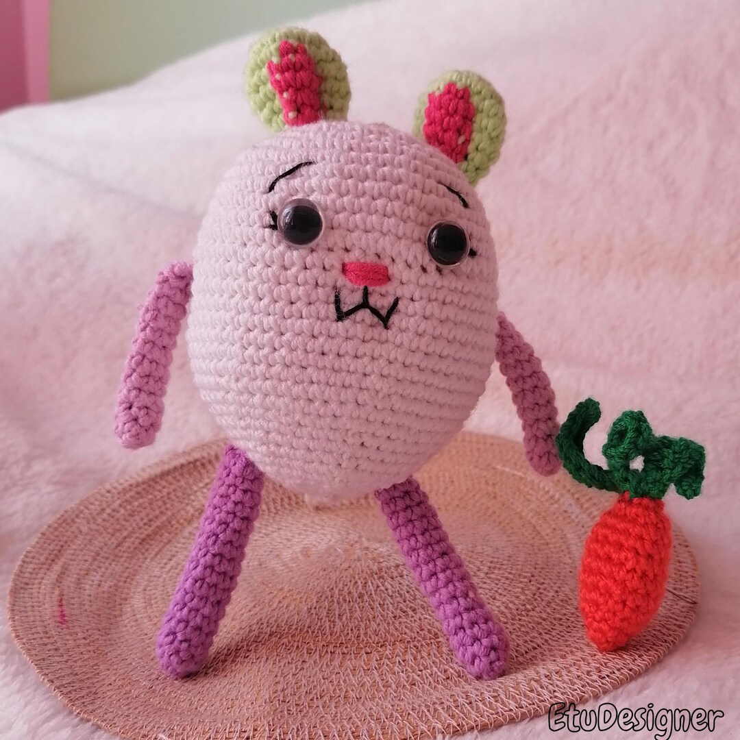 Molang Crochet Pdf Pattern Amigurumi Digital Product, English Pattern ...