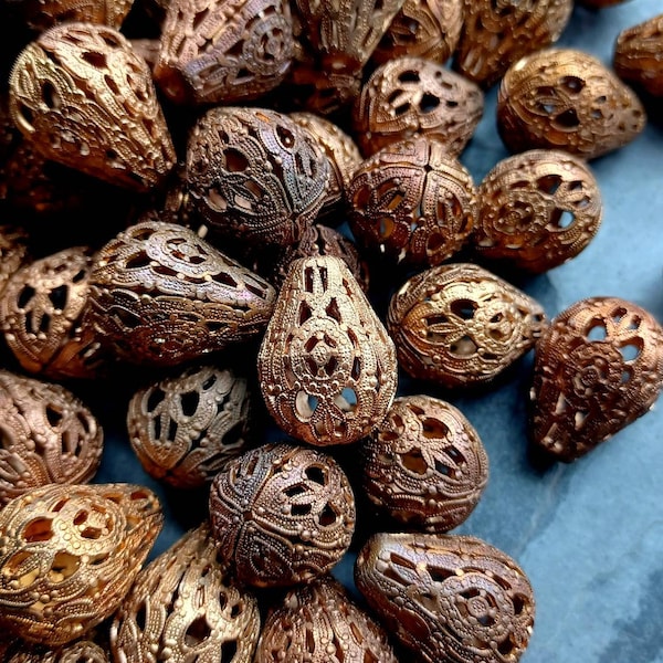 Filigree Beads - Etsy