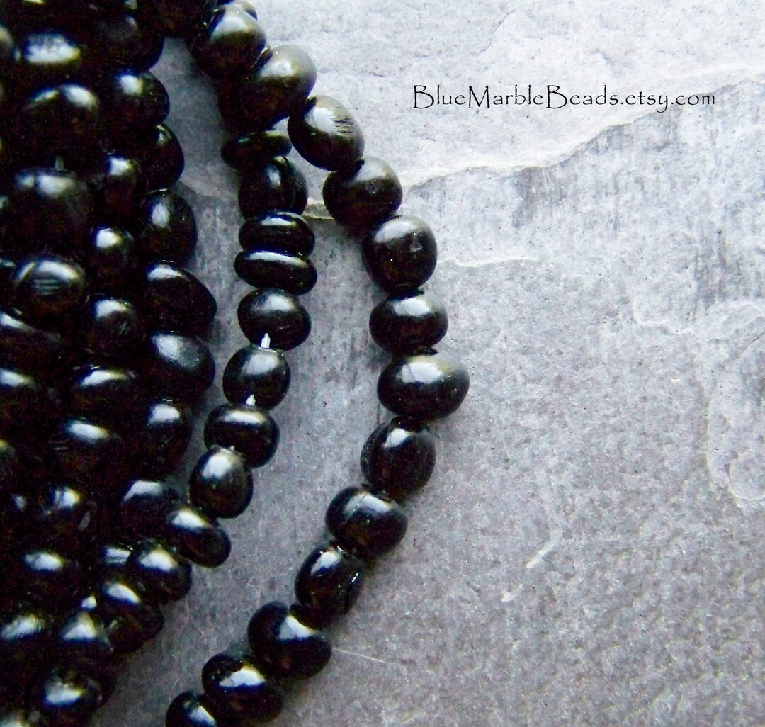 Horn Beads, Nugget Bead, Black Horn, Rustic Bead, Natural Bead, Boho ...