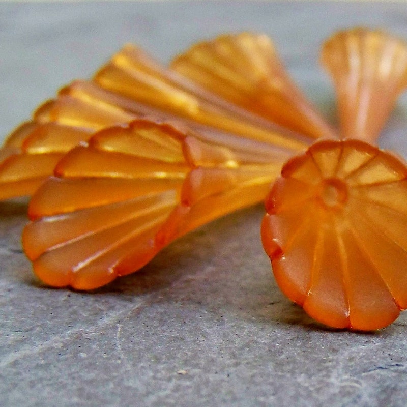 Trumpet Flower Beads - Etsy