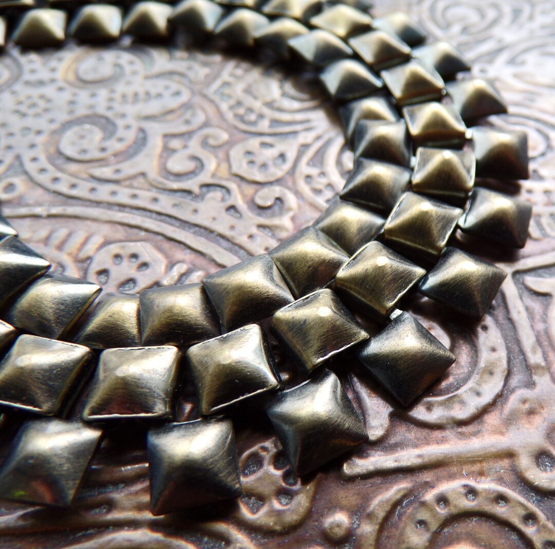 Vintage Brass Book Chain, by the Foot, Antique Brass, Bracelet Chain ...