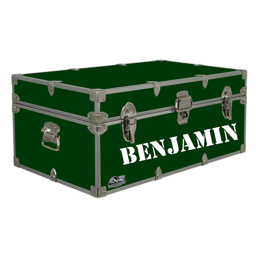 Personalized Camp Trunk Decal Custom Name Decal for Boys Summer Camp ...