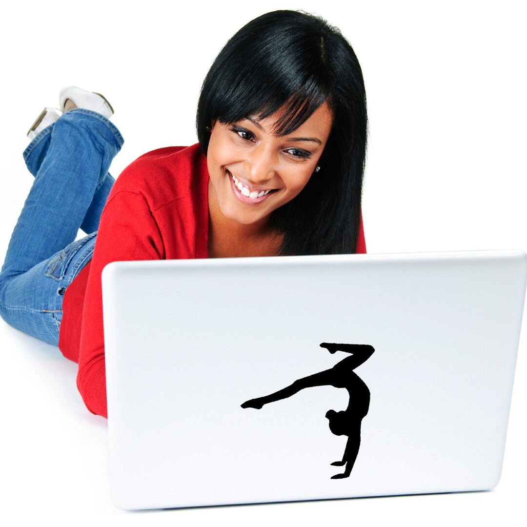 Gymnast Handstand Decal Single Stag Handstand Laptop Decal Car Decal - Etsy