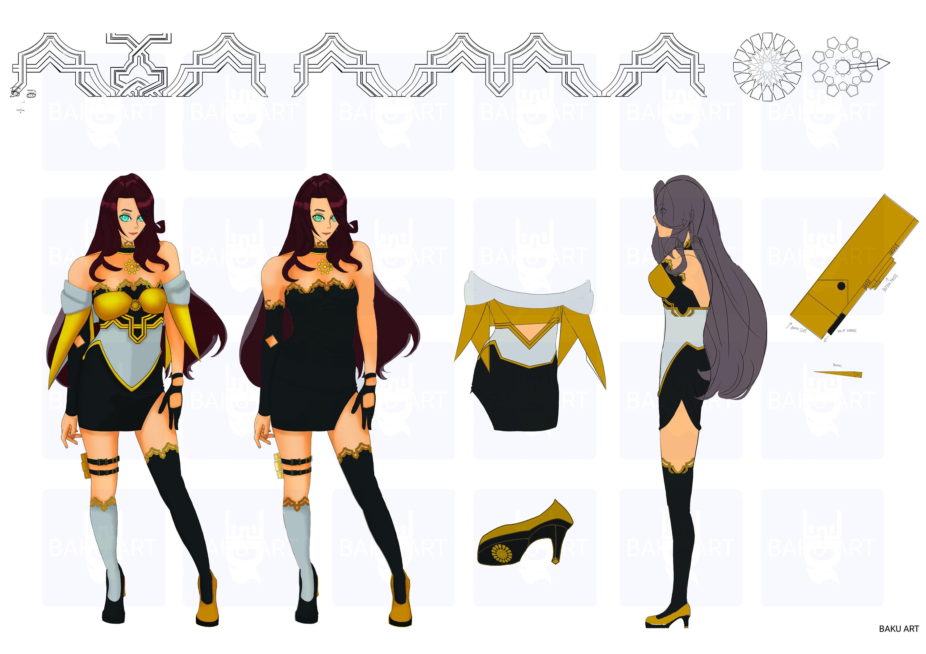 Character Design Concept for Commission - Etsy