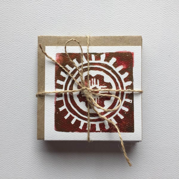 Square Note Cards - Etsy