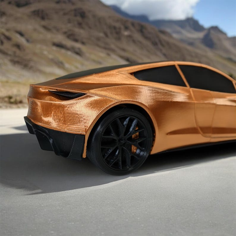 Tesla Roadster Model STL File | 3D Digital Print (digital Download) - Etsy