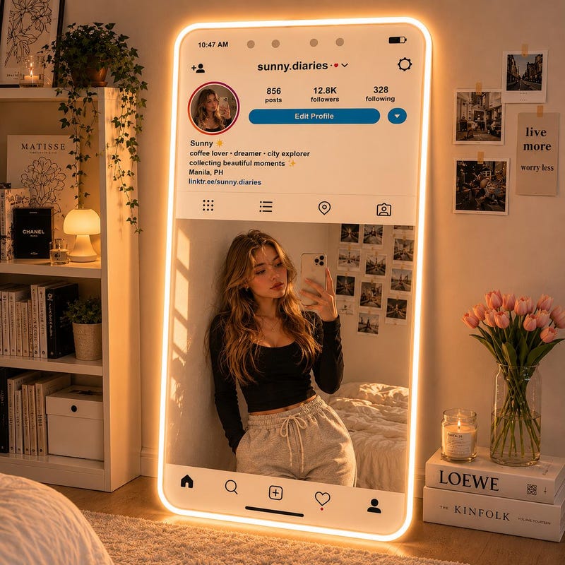 Instagram Mirror Led - Etsy