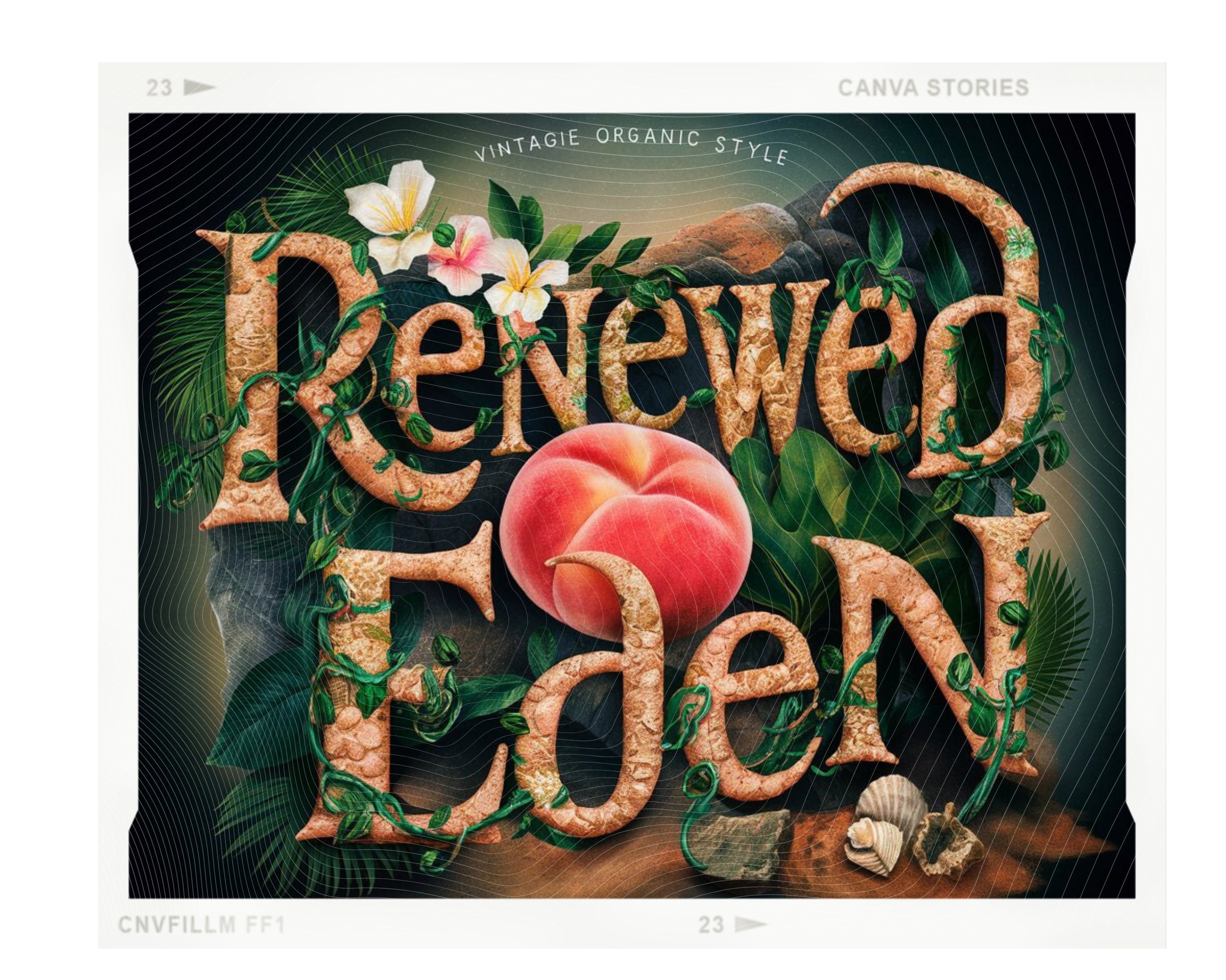Custom Logo for Your Business, Garden of Eden Inspired Digital Logo ...
