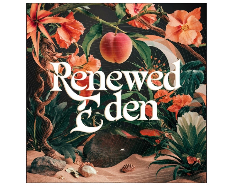 Custom Logo for Your Business, Garden of Eden Inspired Digital Logo ...