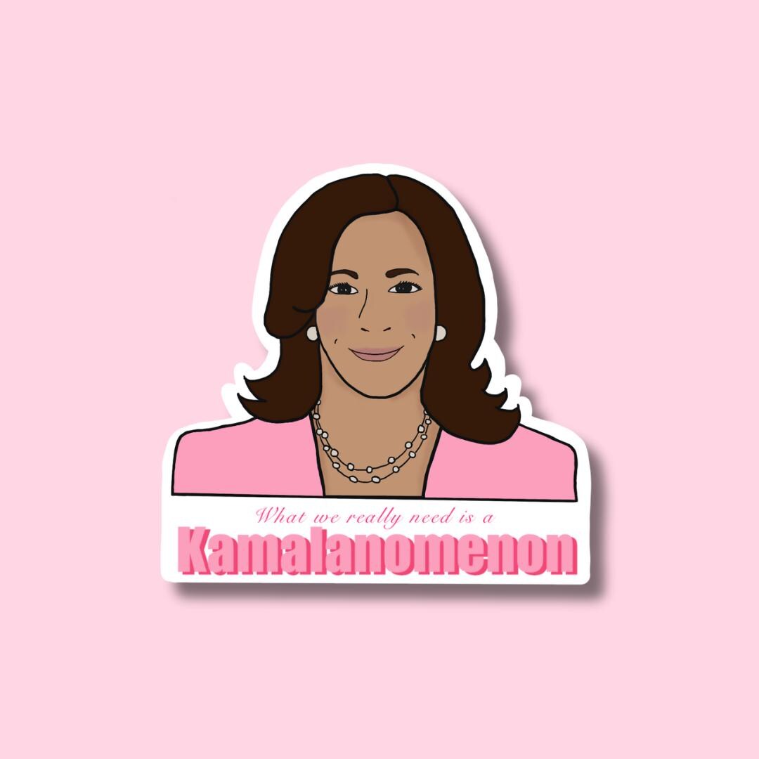 Kamala Sticker Harris 2024 Laptop Sticker Kamala Water Bottle Sticker ...