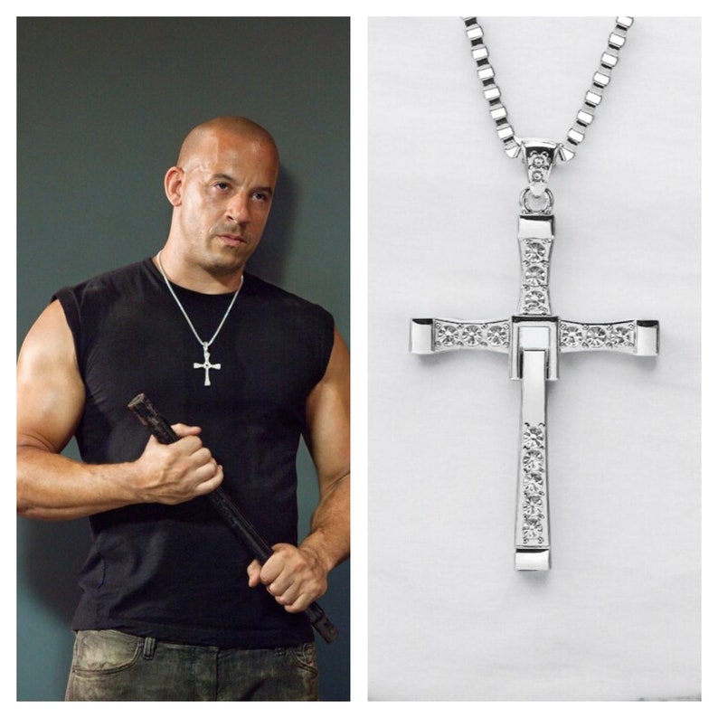 Elegant Cross Pendant Necklace for Men and Women, Inspired by Dom From ...