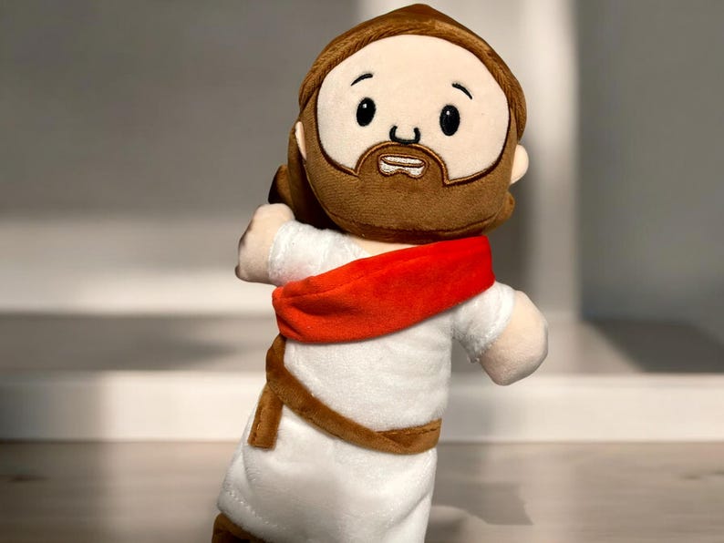 Jesus Plush Toy, Soft Jesus Christ Teddy, Religious Gift for Children ...