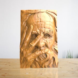 Old Man Saint Peter - STL File for CNC Wood Carving, Cnc Router Files ...