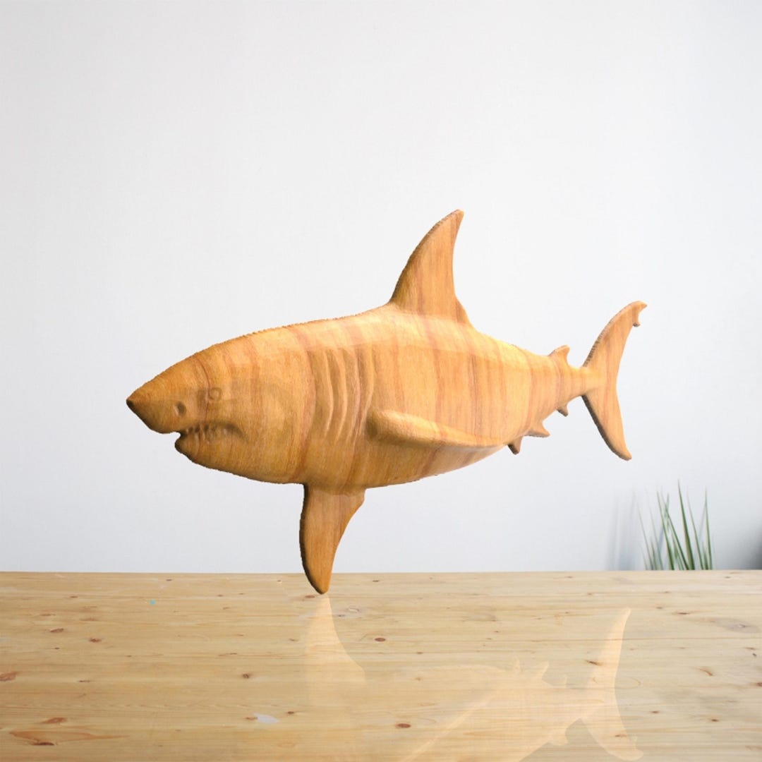 Shark - STL File for CNC Wood Carving, Cnc Router Files - Etsy