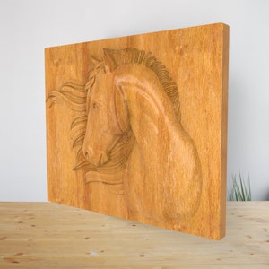 Horse - STL File for CNC Wood Carving, Cnc Router Files - Etsy