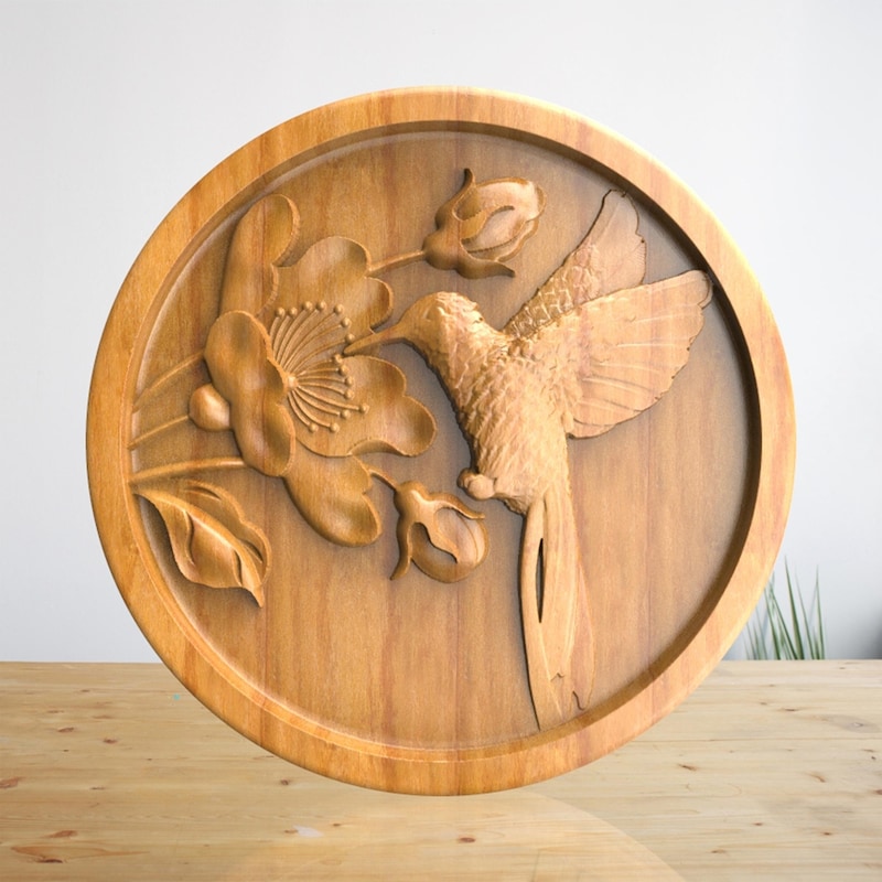 Flowers Wood Panel Cnc - Etsy