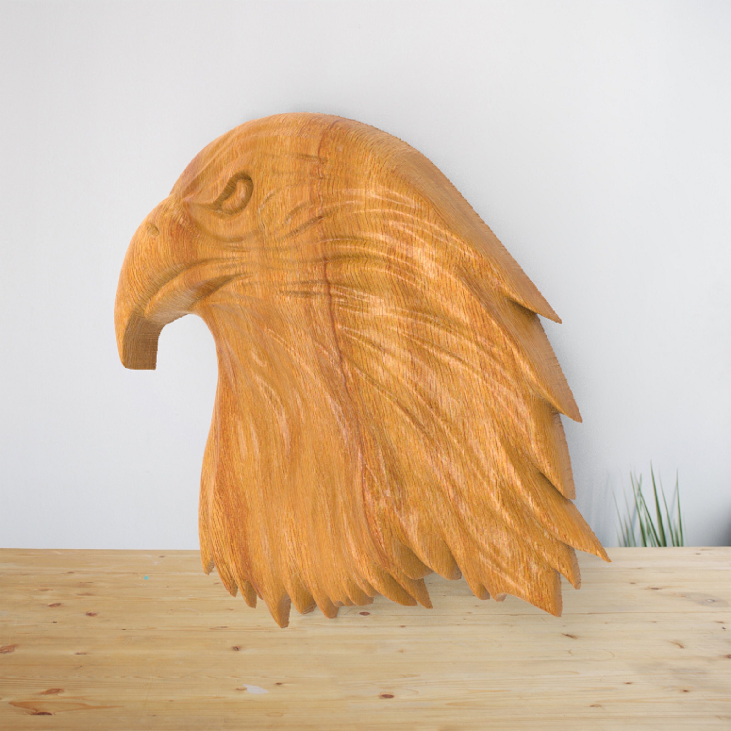 Eagle Head STL File for CNC Wood Carving, Cnc Router Files - Etsy
