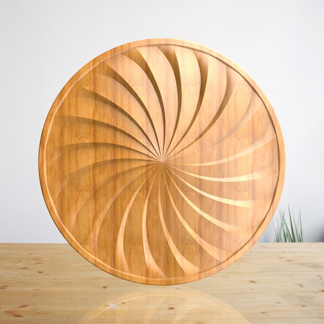 Circle Pattern - STL File for CNC Wood Carving, Cnc Router Files - Etsy