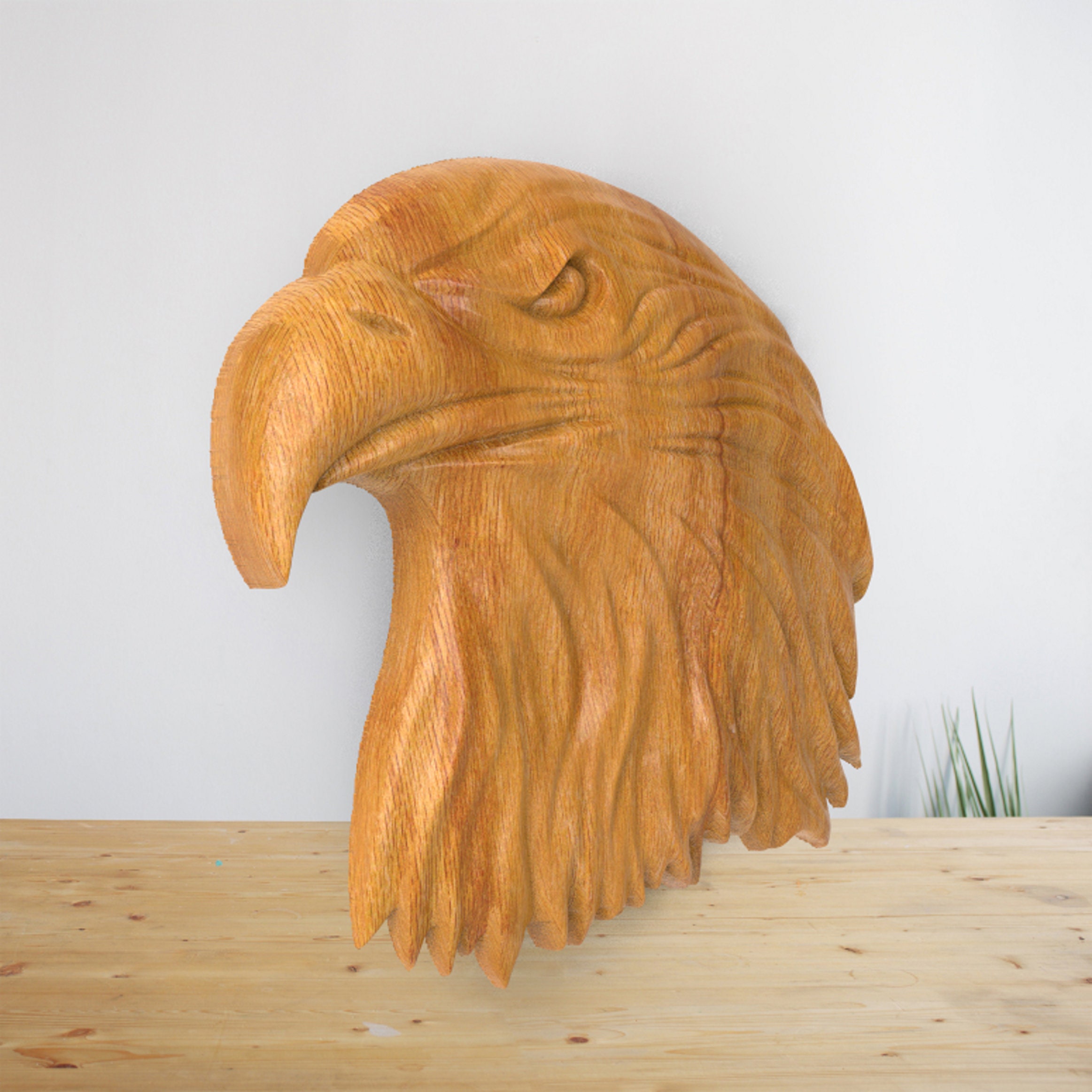 Eagle Head STL File for CNC Wood Carving, Cnc Router Files - Etsy