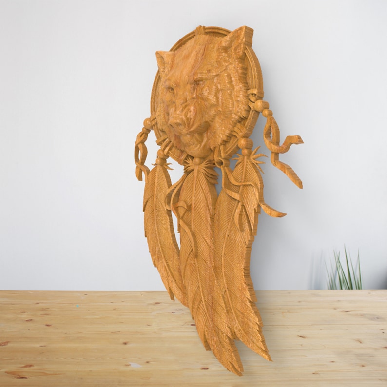 Wolf STL File for CNC Wood Carving, Cnc Router Files - Etsy