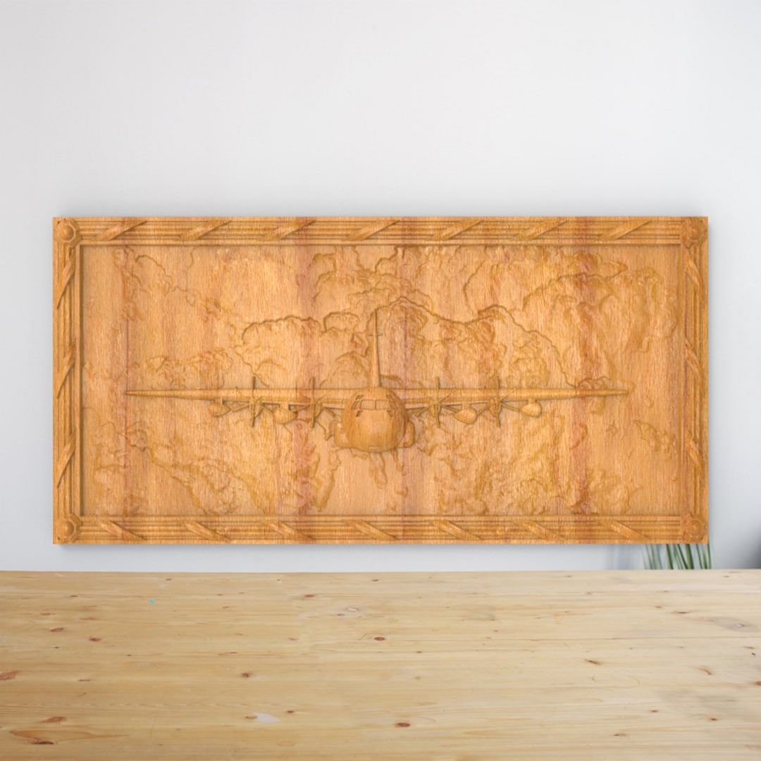 Airplane - STL File for CNC Wood Carving, Cnc Router Files - Etsy