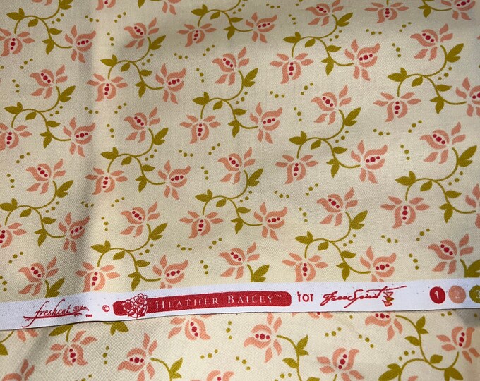 Heather Bailey Fresh Cut Diddy Bud Pink - OOP - Etsy