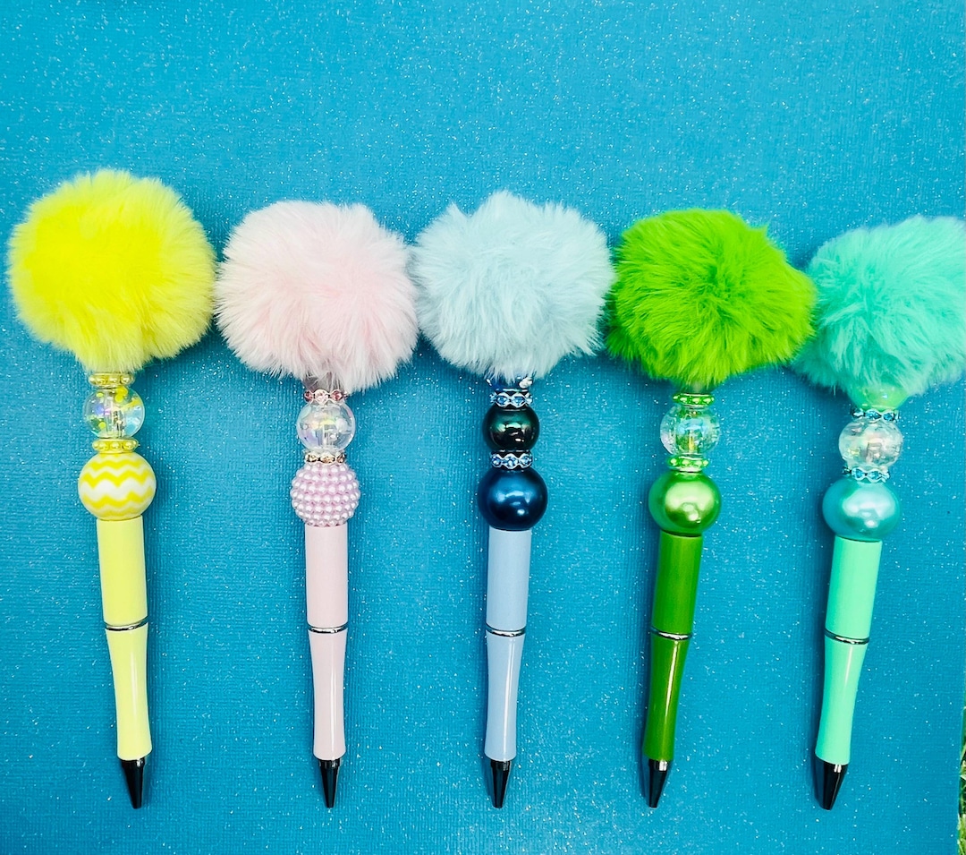 Pom Poms - Fluffy Beaded Pens - Restocked With Updated Designs and More ...