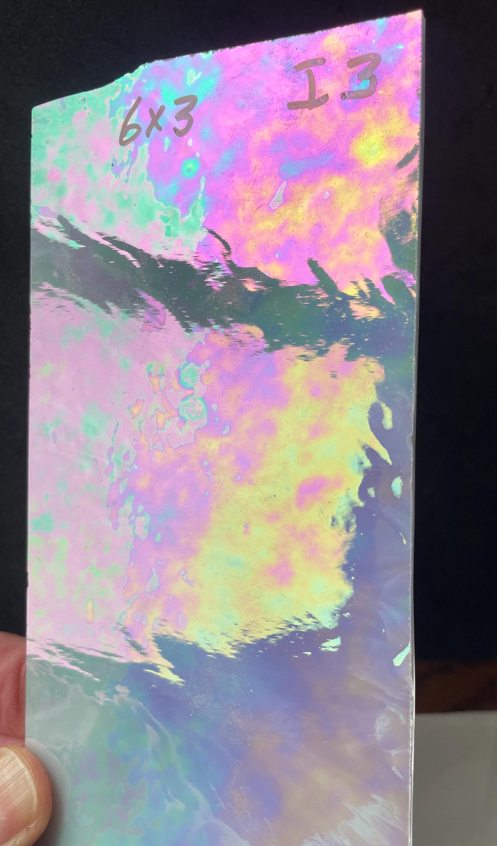 Iridescent Sheet Glass for Mosaic or Stained Glass Art - Etsy