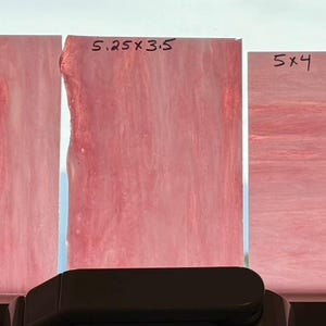 Pink Wispy Non-fusible Sheet Glass for Mosaic or Stained Glass Art - Etsy