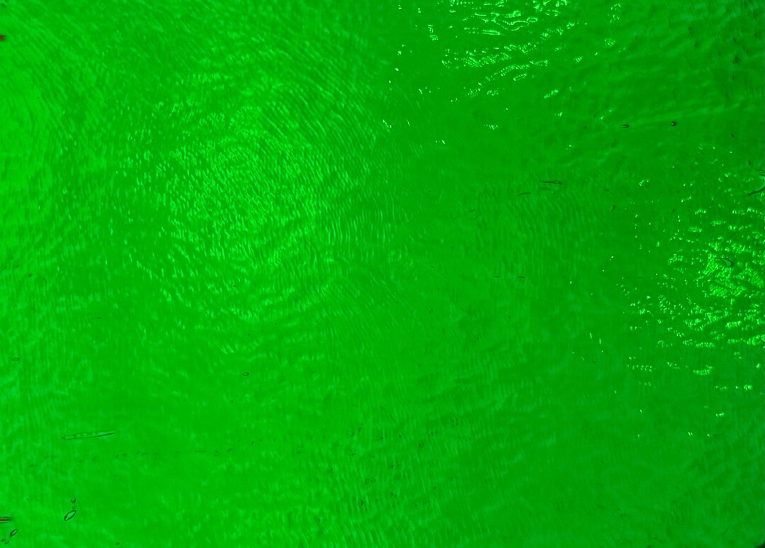 90 COE Green Transparent Sheet Glass for Fused, Stained Glass, or ...