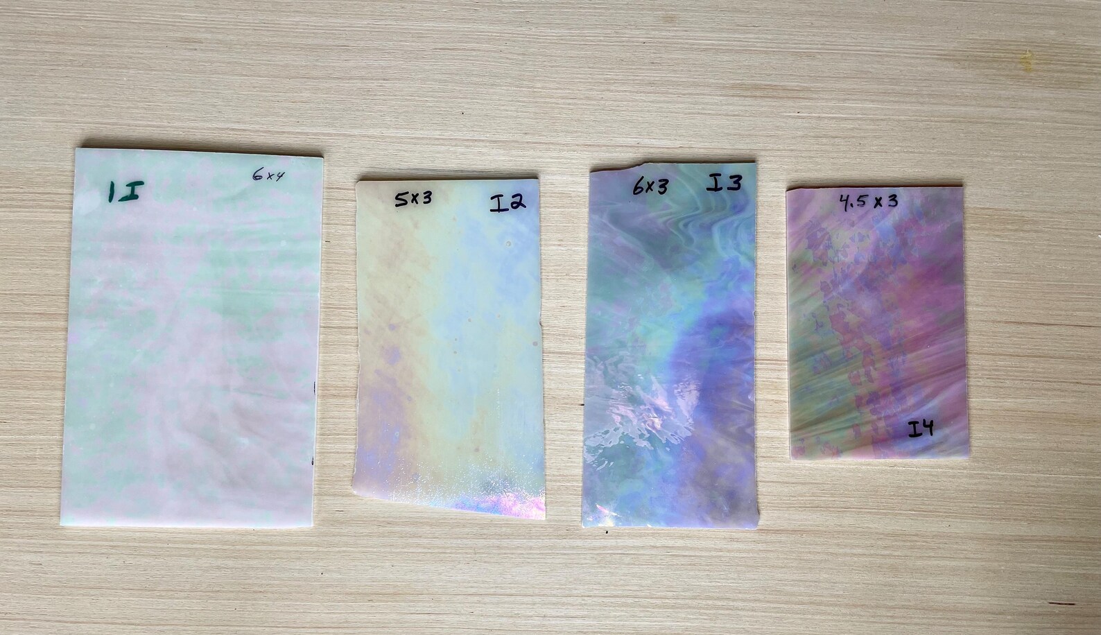 Iridescent Sheet Glass for Mosaic or Stained Glass Art - Etsy