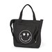 Smiley Face Tote Bag, Be Kind & Stay Weird Crossbody Purse, Black and ...