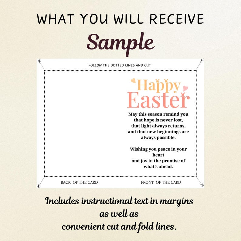 Easter Card Printable, Happy Easter Card, Christian Easter Card ...
