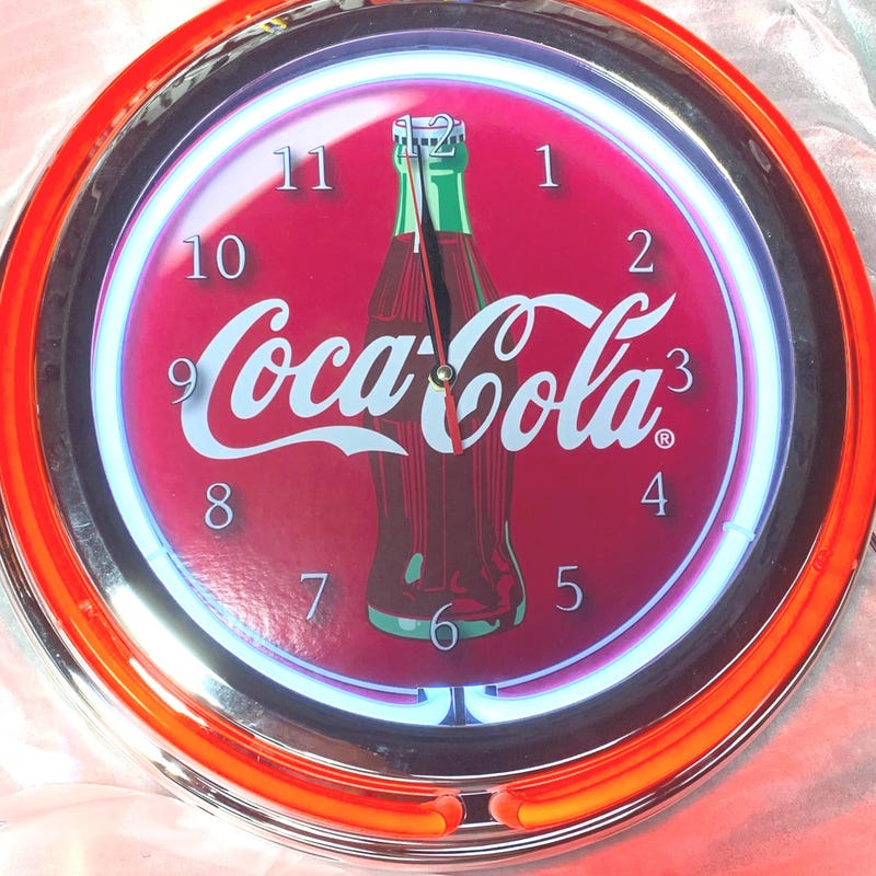 Vintage Coca Cola Clocks - Etsy