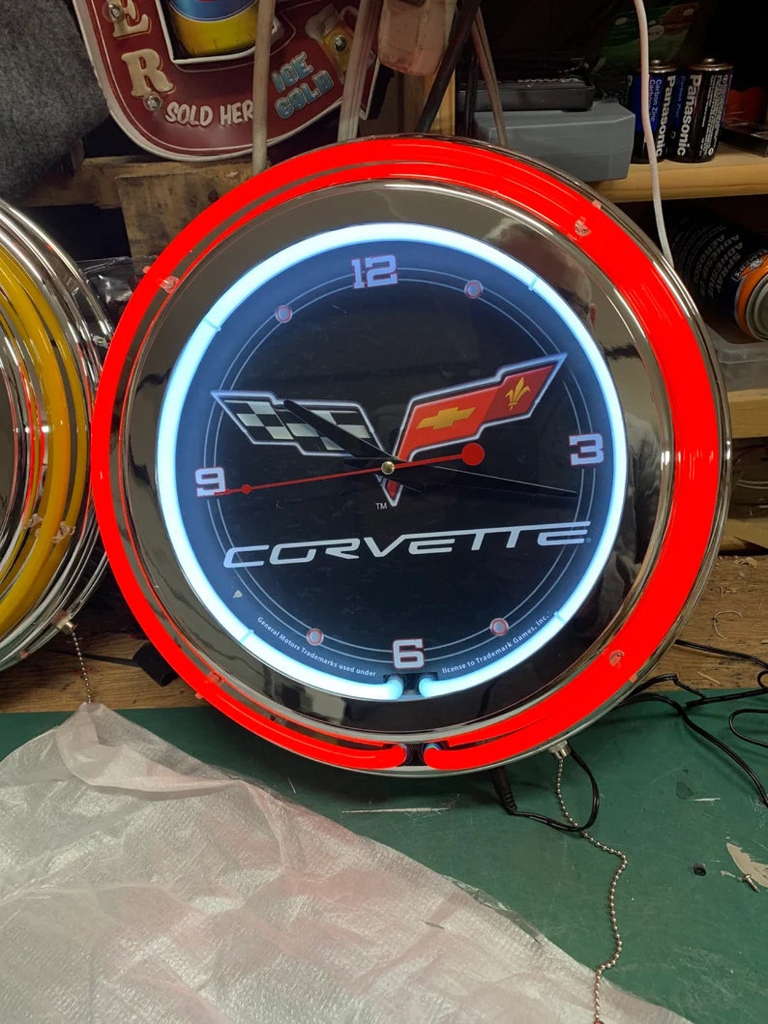 Corvette C6, Garage, Vintage Style Made in America, Garage , 16 Double ...