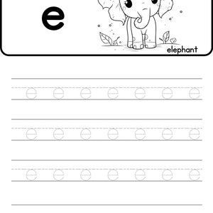 Lowercase Alphabet Tracing Book for Kids Printable PDF Worksheets ...