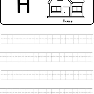 Capital/uppercase Alphabet Tracing Book for Kids | Printable PDF ...