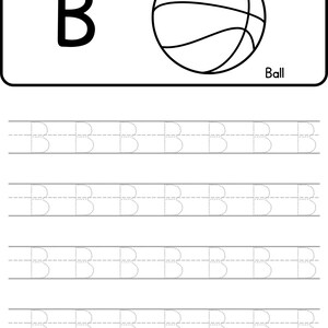 Capital/uppercase Alphabet Tracing Book for Kids | Printable PDF ...