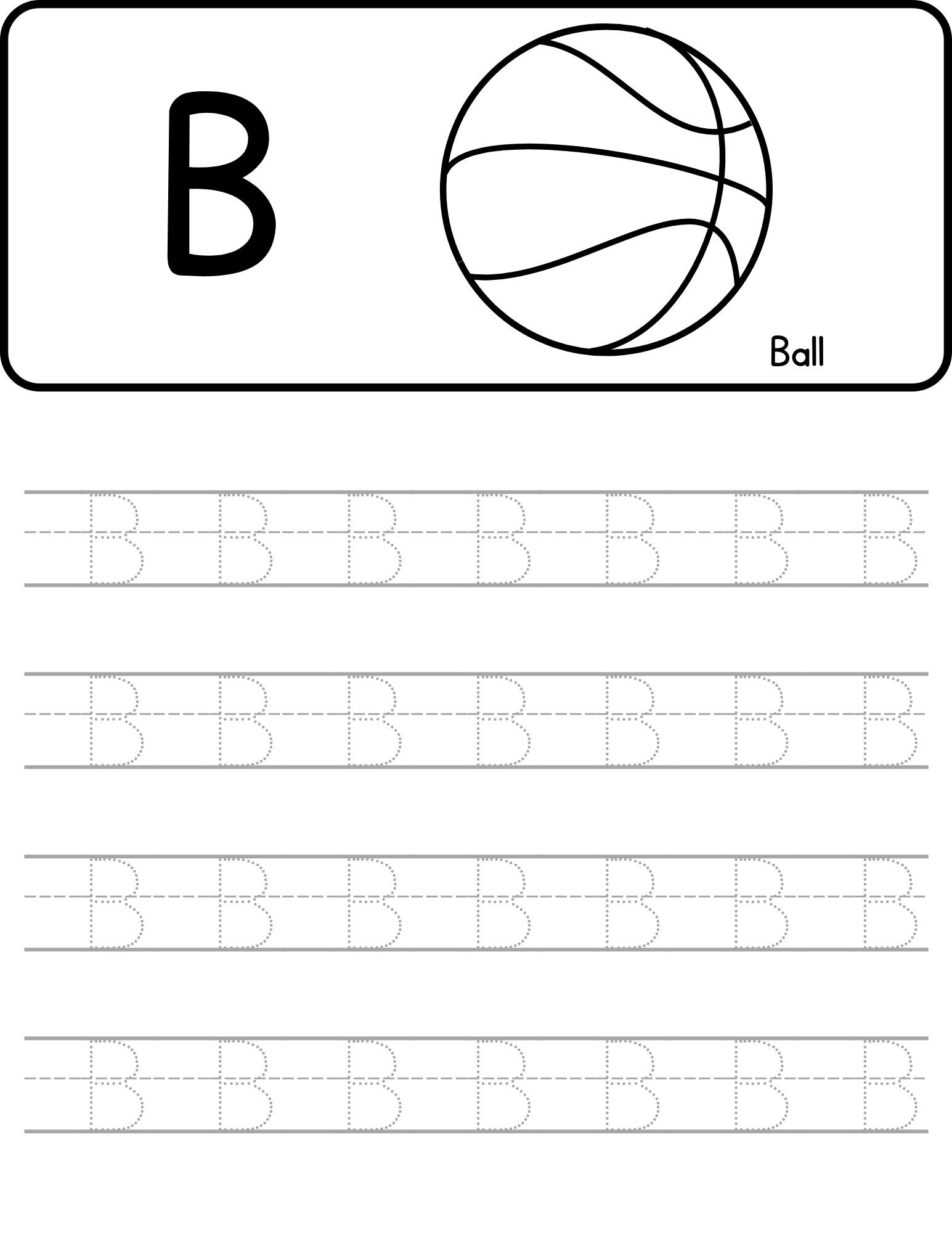 Capital/uppercase Alphabet Tracing Book for Kids | Printable PDF ...