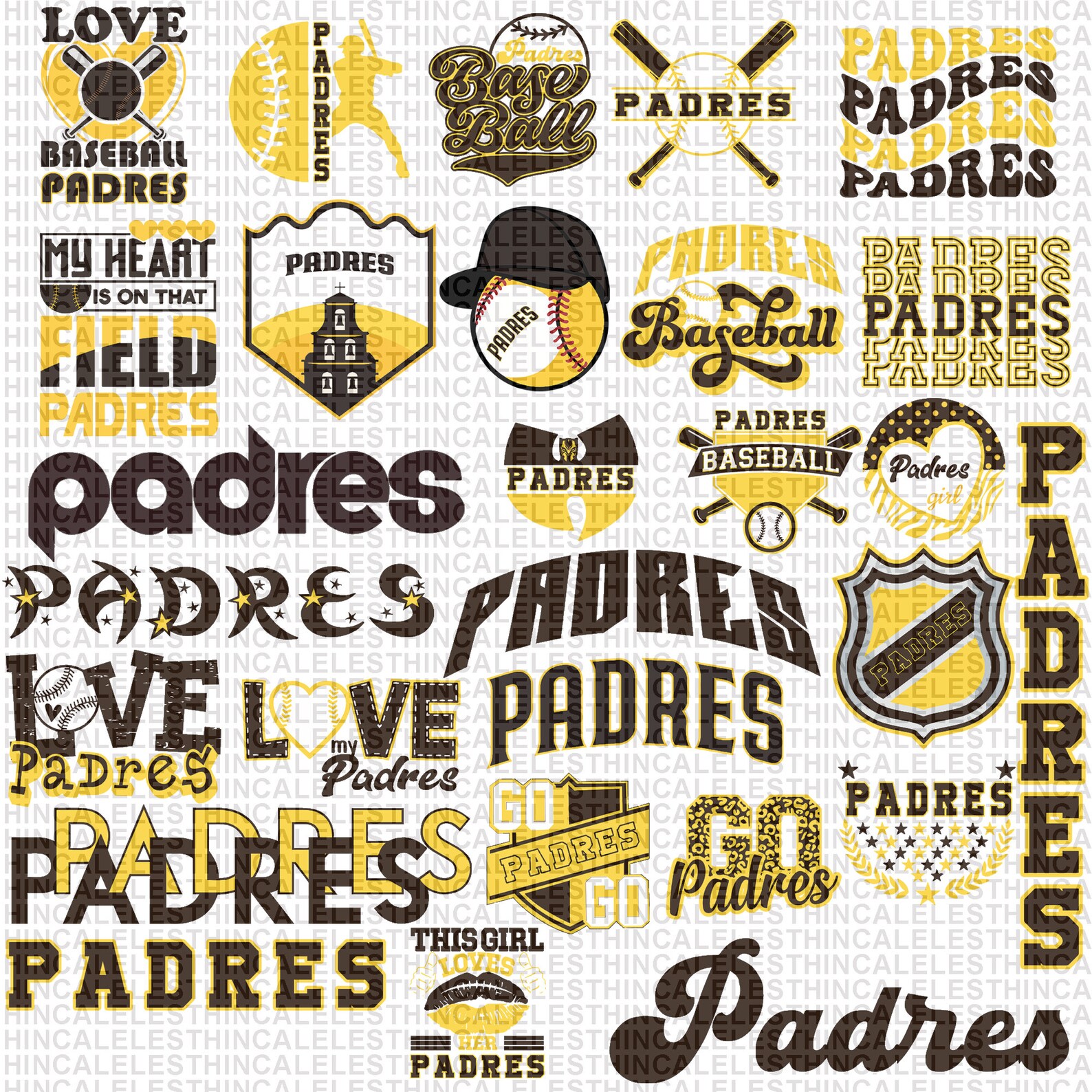 20file,padres Bundle,padres Svg,padres Png,padres Cricut,layered File ...