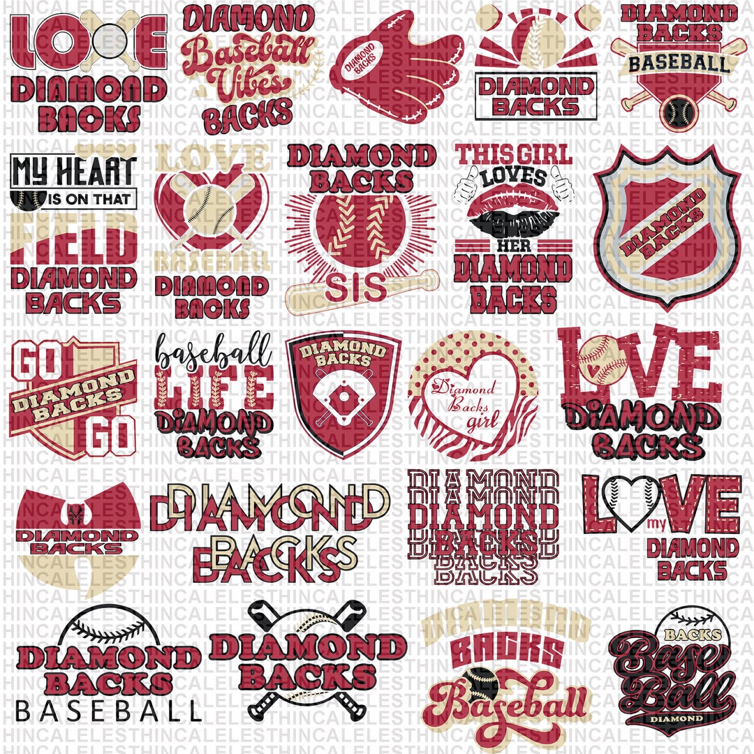 23 File,diamond Backs Bundle,diamondbacks Svg,diamond Backs Svg ...