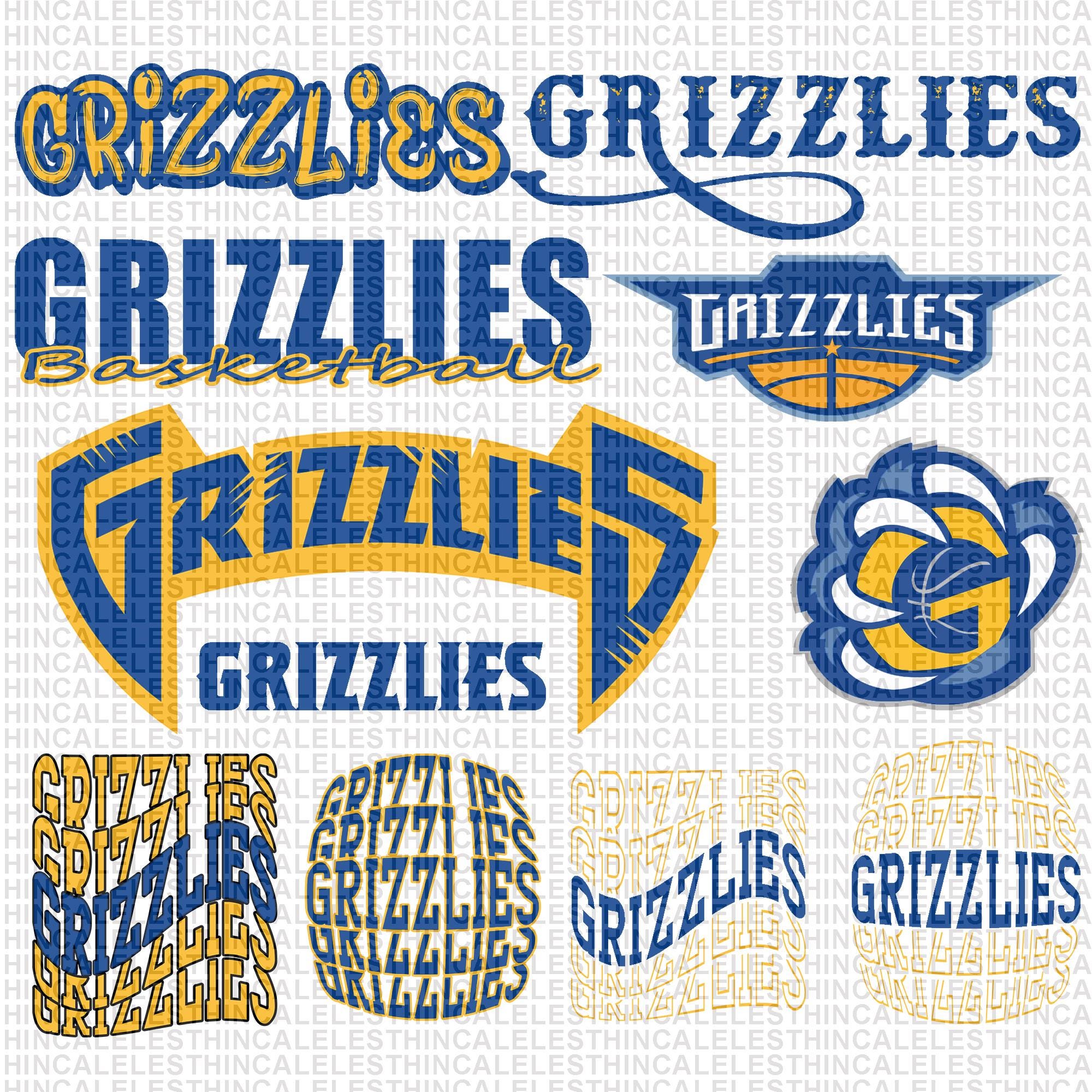 12 Files,grizzlies Svg,grizzlies Bundle,grizzlies Png,grizzlies ...
