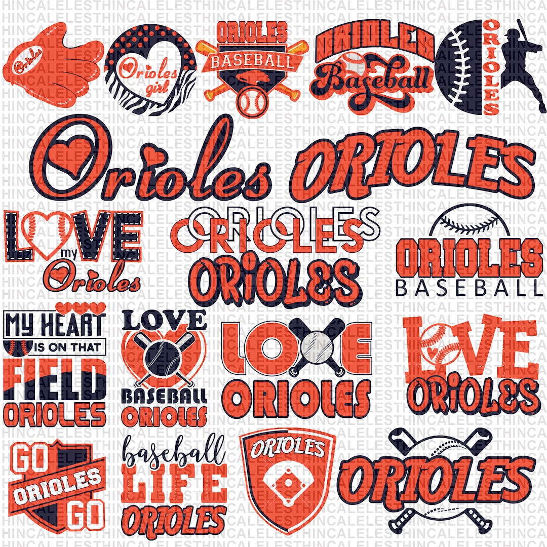 19 File,orioles Bundle,orioles Svg,orioles Png,orioles Cricut,love ...