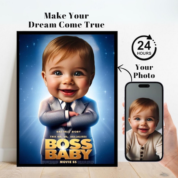 Boss Baby Poster - Etsy
