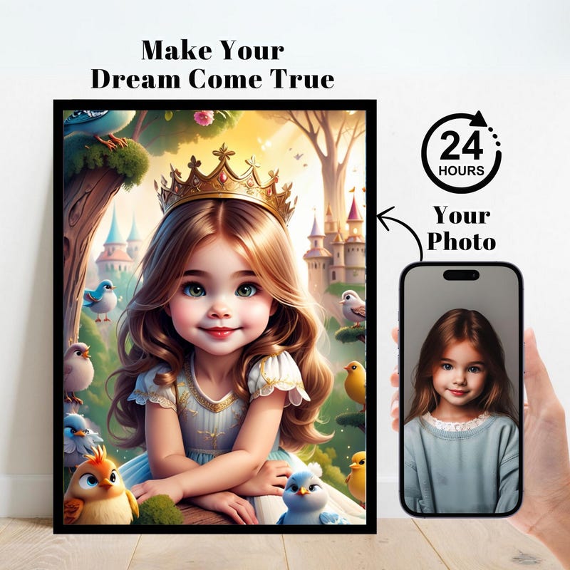 Princess Backdrop - Etsy