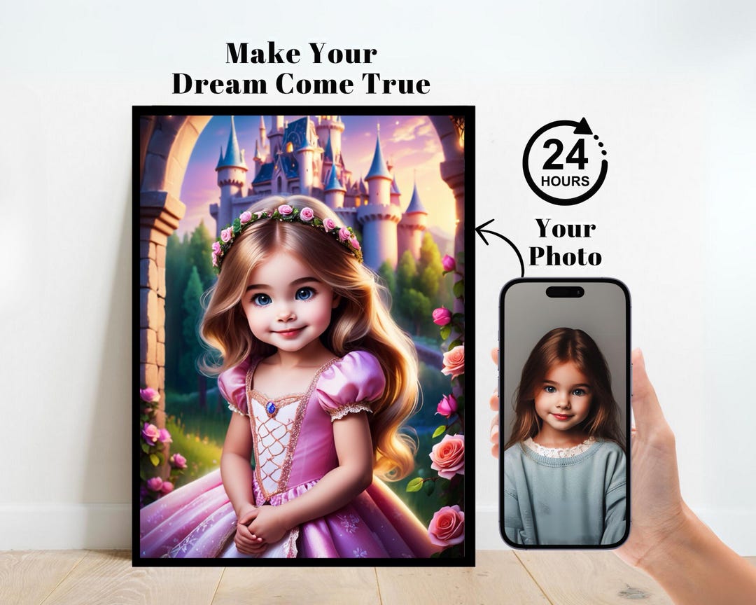 Personalized Tangled Portrait,custom Tangled Portrait,tangled Backdrop ...